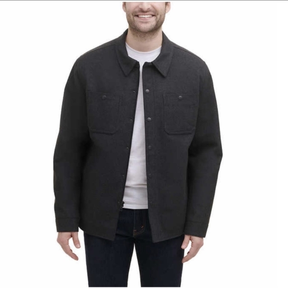 G.H. Bass & Co. | Jackets & Coats | Gh Bass Co Sherpa Lined Shirt ...
